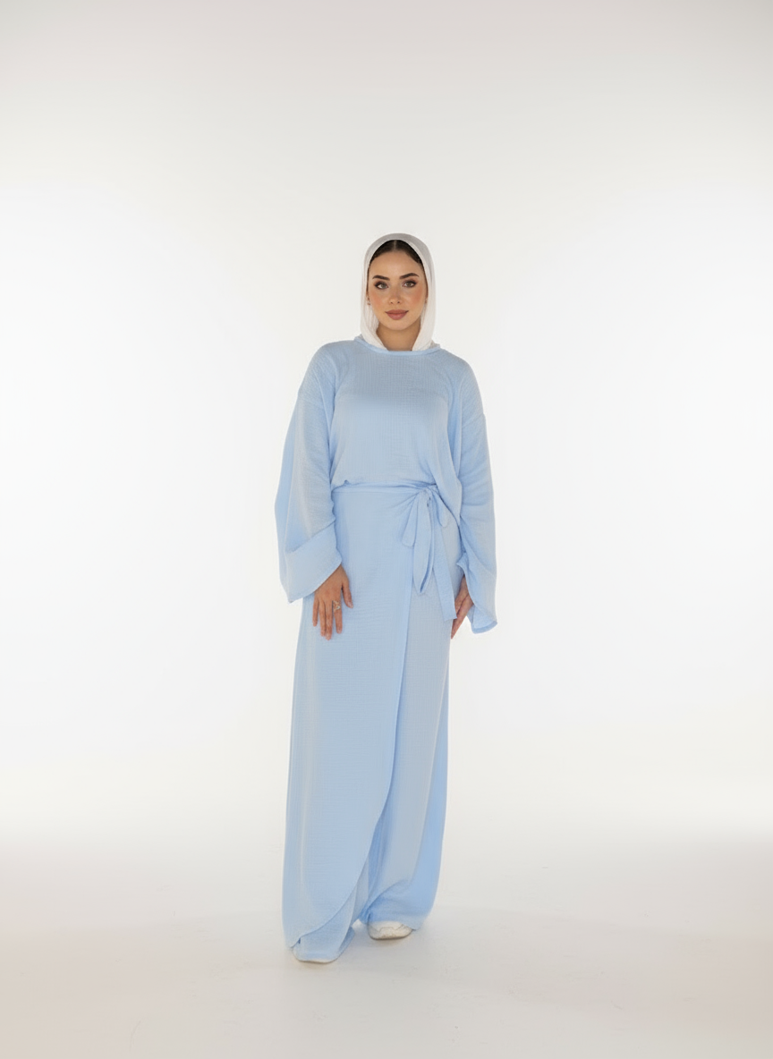 Grace Set in sky blue – kenzzy